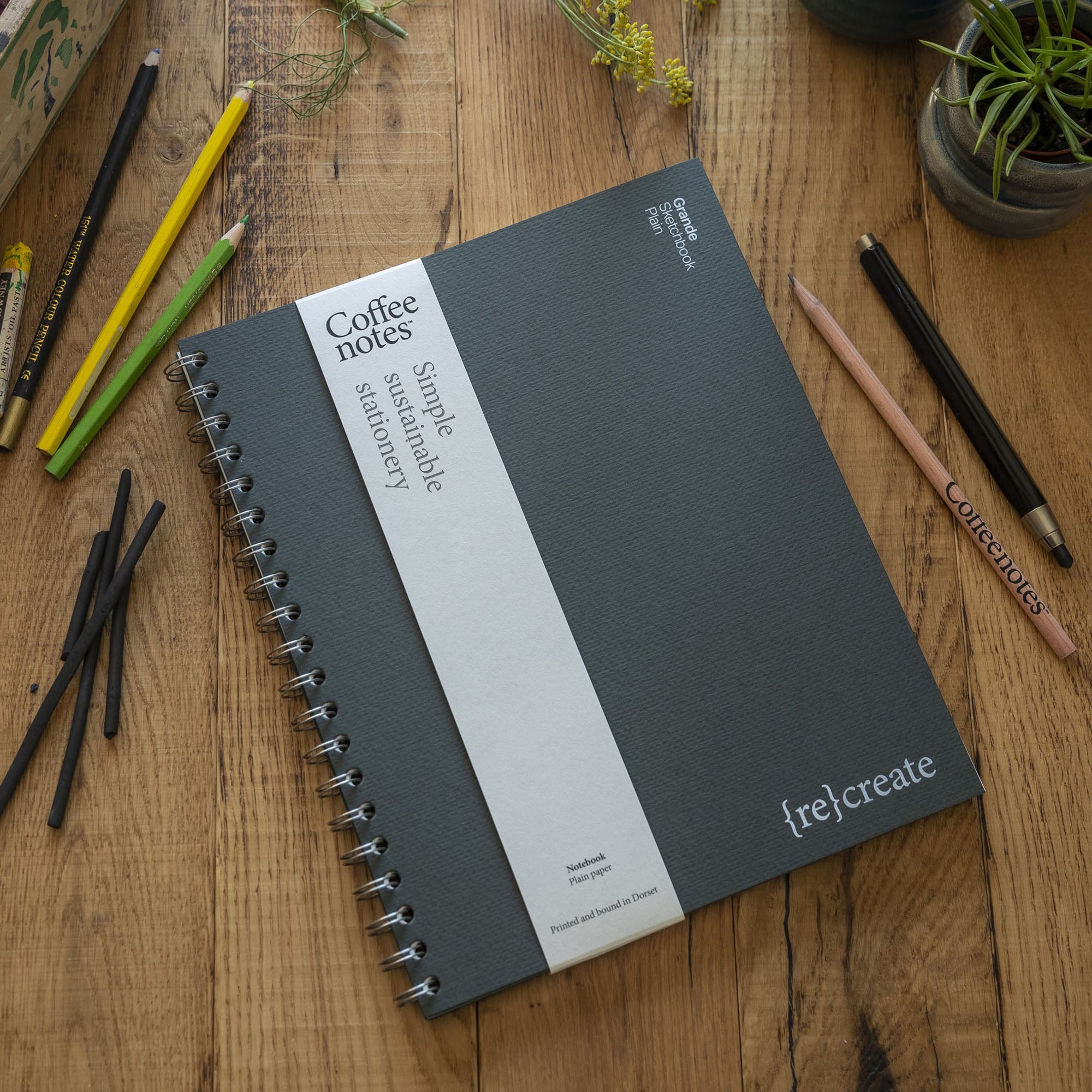 Sustainable Stationery | Recycled Coffee Cup Waste – Coffeenotes