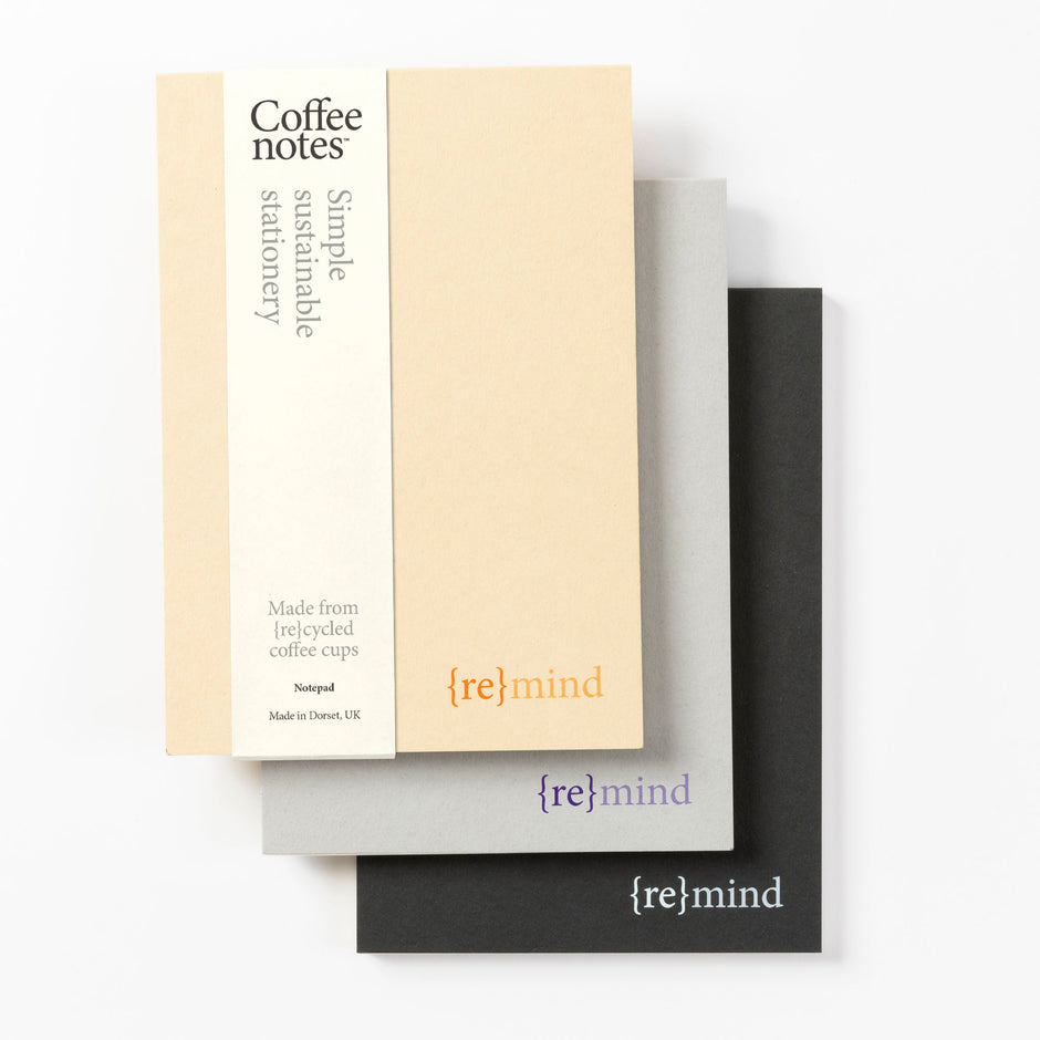 Sustainable Stationery | Recycled Coffee Cup Waste – Coffeenotes